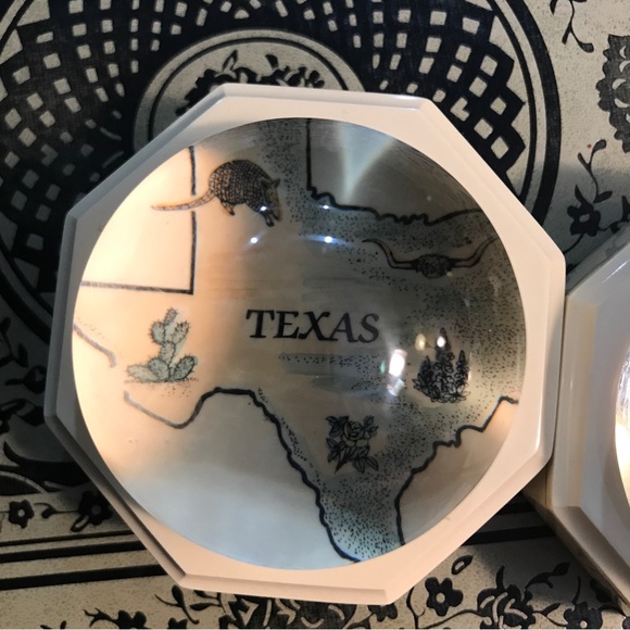 barlow | Office | Texas And Longhorn Barlow Domed Paperweights Vintage ...